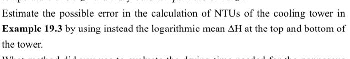 Solved Estimate the possible error in the calculation of | Chegg.com