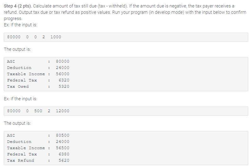 Solved Program Specifications Write a program to calculate | Chegg.com