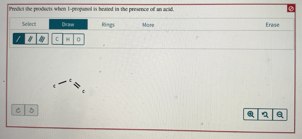 Solved Predict the products when 1-propanol is heated in the | Chegg.com