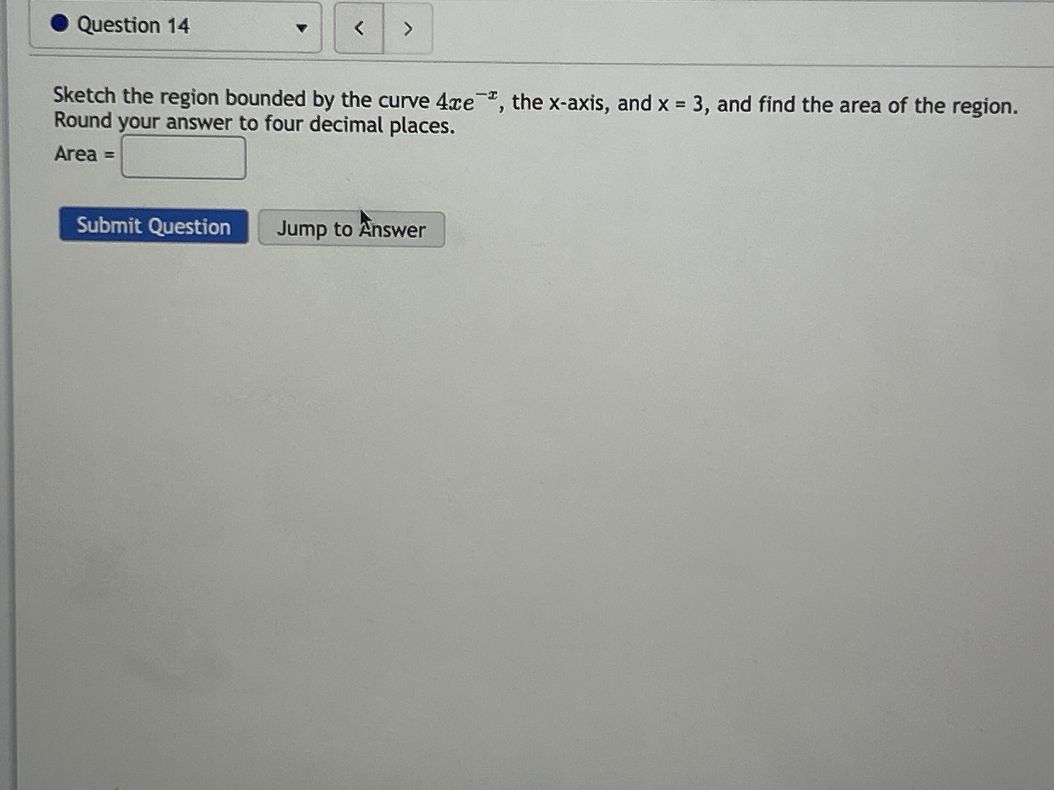 Solved Question 14Sketch the region bounded by the curve | Chegg.com