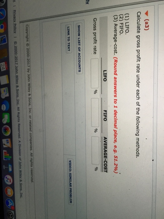 Solved Problem 6-5A (Part Level Submission) You have the | Chegg.com