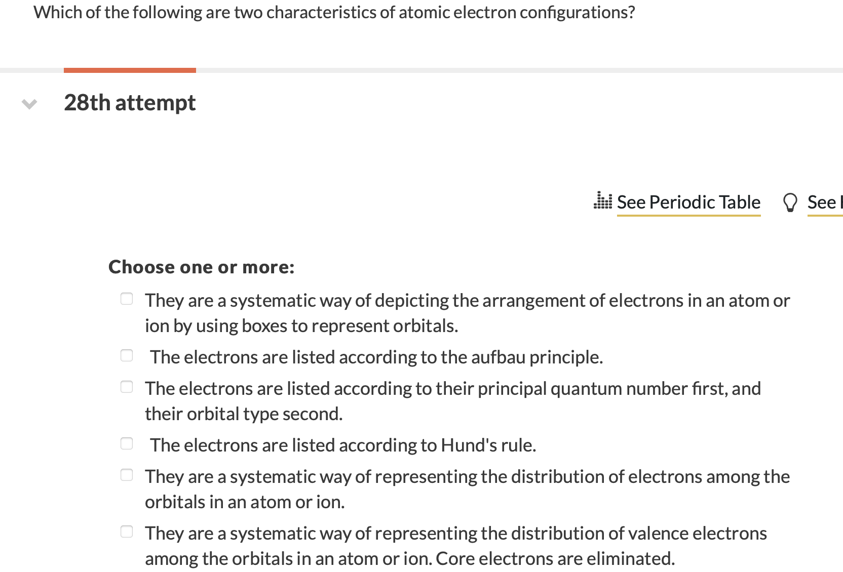 Solved Which of the following are two characteristics of | Chegg.com