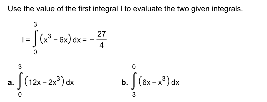 Solved f(t) dt and f(t) dt, where a and b are constants. | Chegg.com