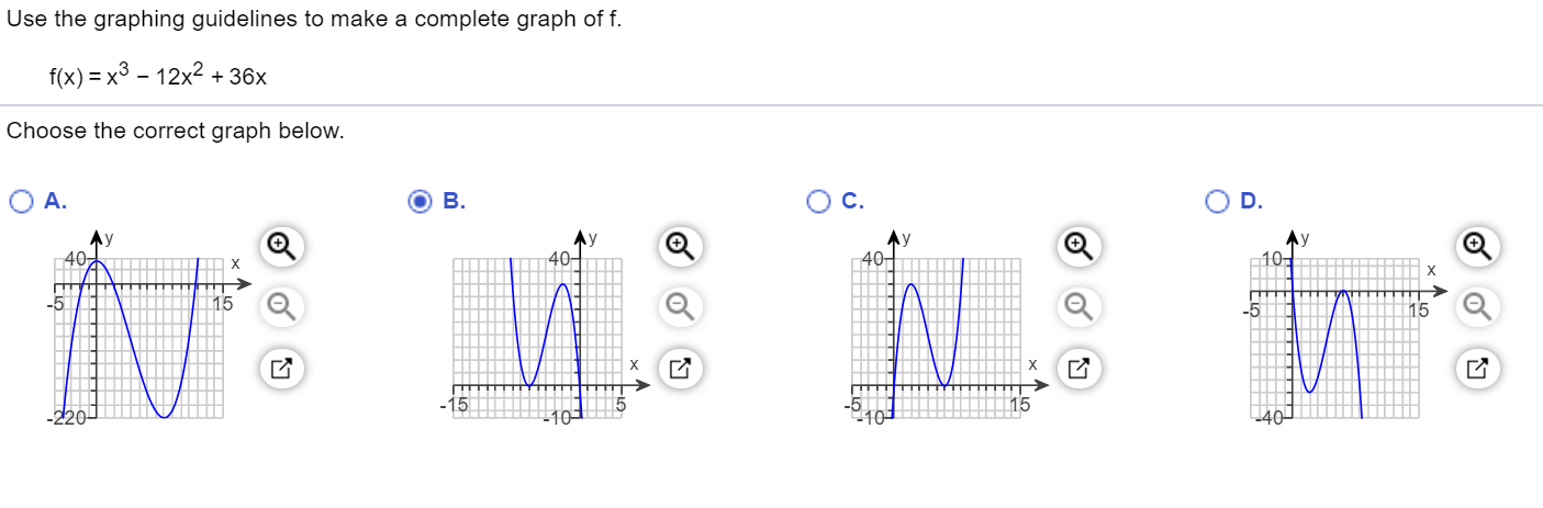 Solved Use the graphing guidelines to make a complete graph | Chegg.com
