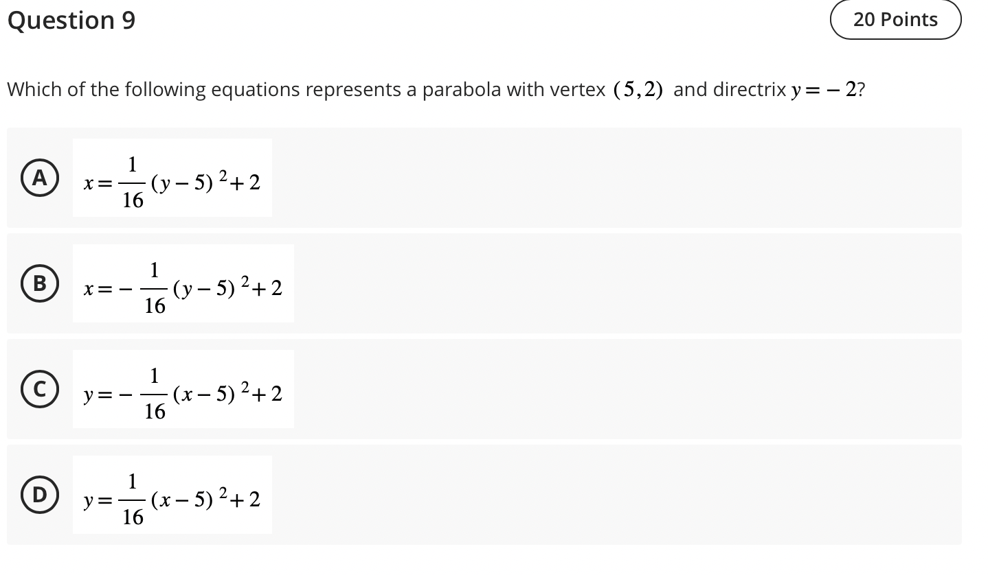 Solved Which of the following equations represents a | Chegg.com