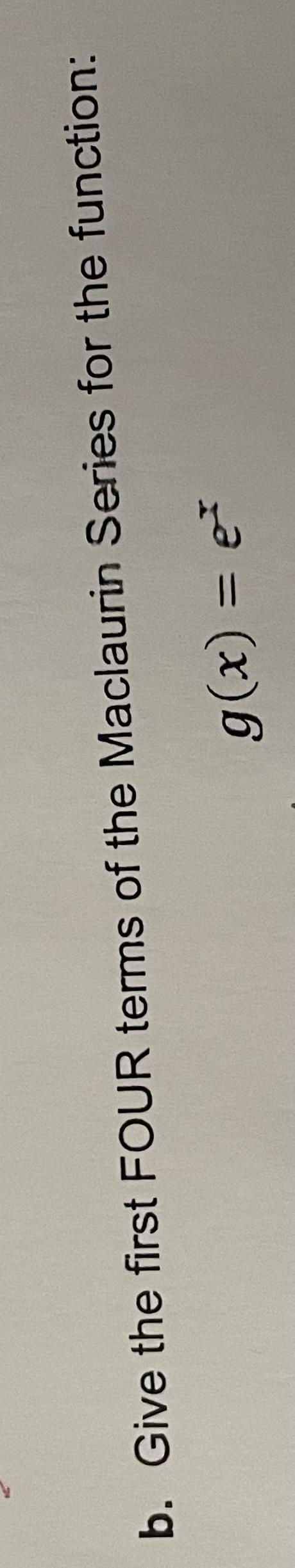 Solved Begin with the Geometric Series. Substitute −x2 into | Chegg.com