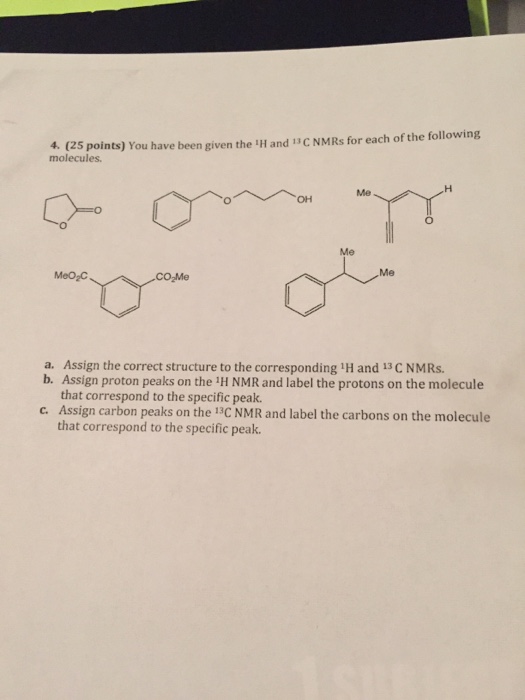 Solved 12C NMR Spectrum al hevher Bela strength proton | Chegg.com