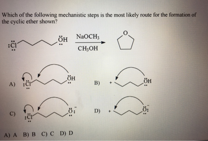 Solved Which of the following mechanistic steps is the most | Chegg.com