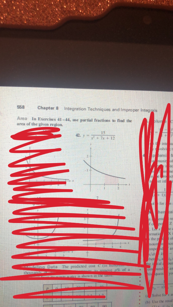 Solved 558 Chapter 8 Integration Techniques and improper | Chegg.com