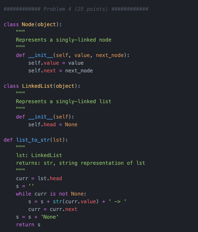 Problem 4 (25 points) ############ class | Chegg.com