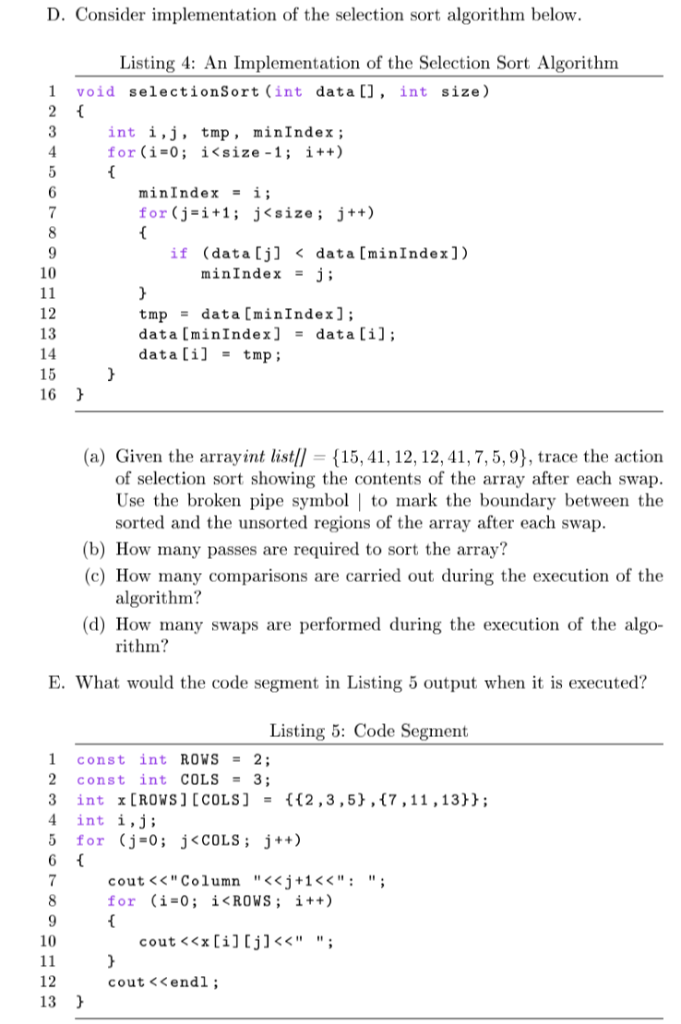 This is a practice exam for my C++ final. If anyone | Chegg.com