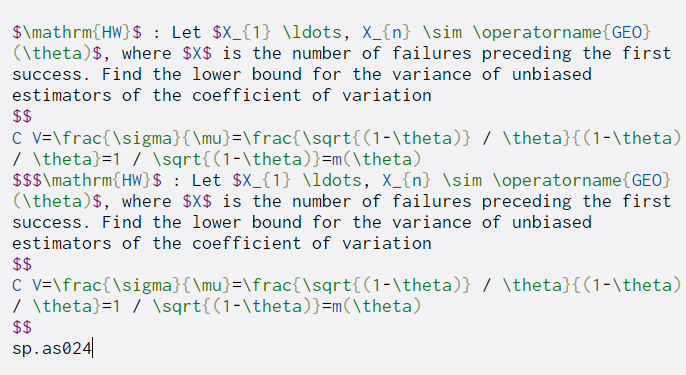 Solved $\mathrm{HW} $ : Let $X_{1} \ldots, X_{n} \sim | Chegg.com