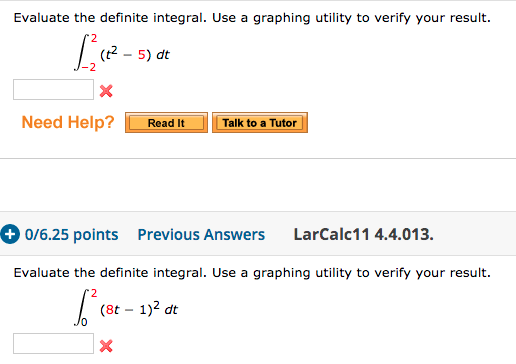 Solved Evaluate the definite integral. Use a graphing | Chegg.com
