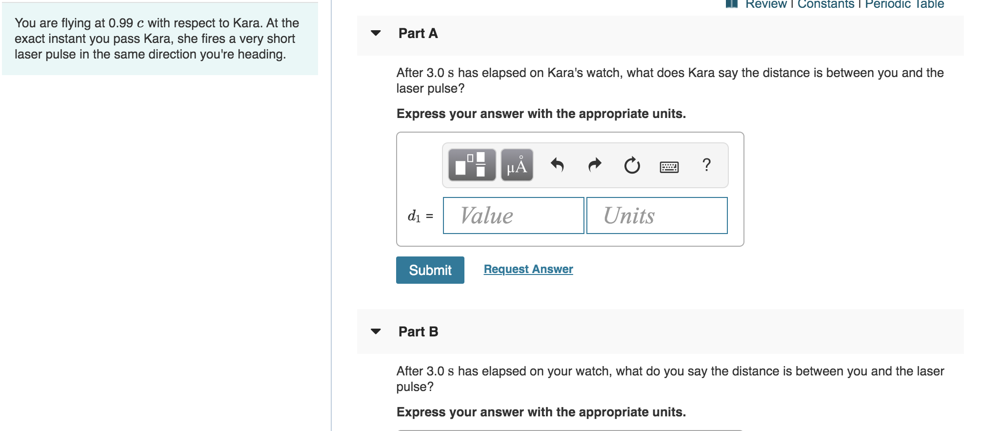 Solved II Review | Constants Periodic Table Part A You are | Chegg.com