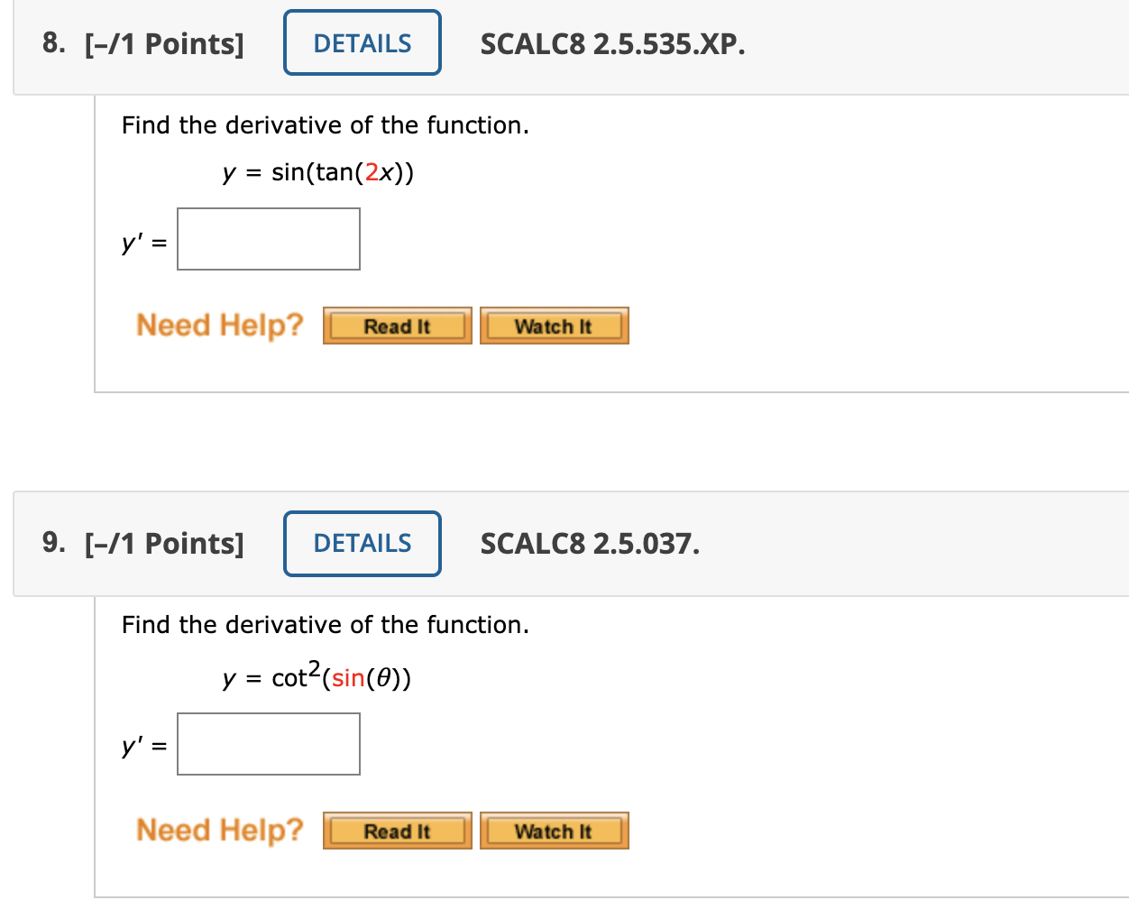 Solved 6. [0/1 Points] DETAILS PREVIOUS ANSWERS SCALC8 | Chegg.com