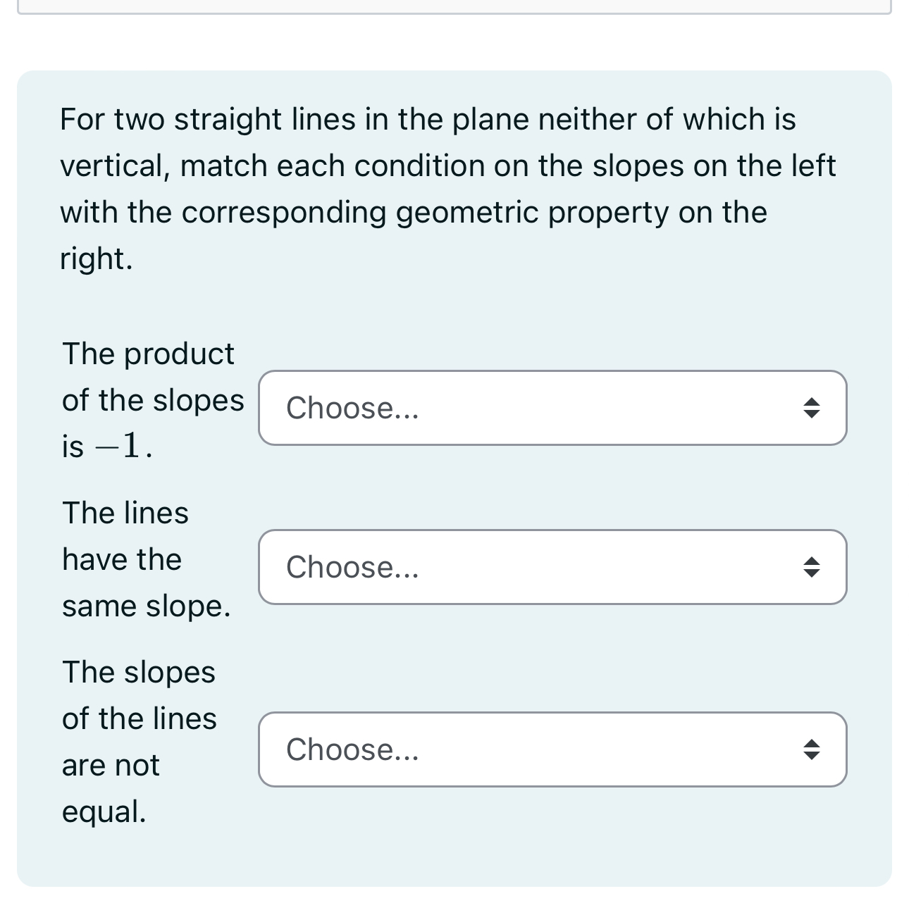 Solved For two straight lines in the plane neither of which | Chegg.com