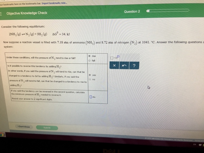 Solved Consider the following equilibrium: 2NH_3(g) N_2 | Chegg.com