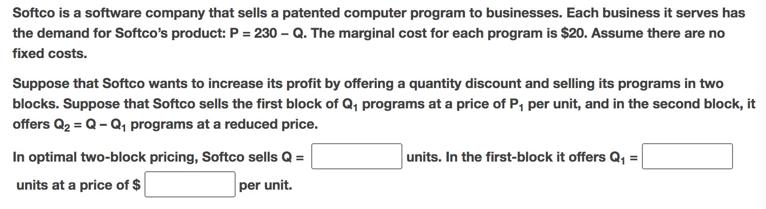 Solved Softco is a software company that sells a patented | Chegg.com