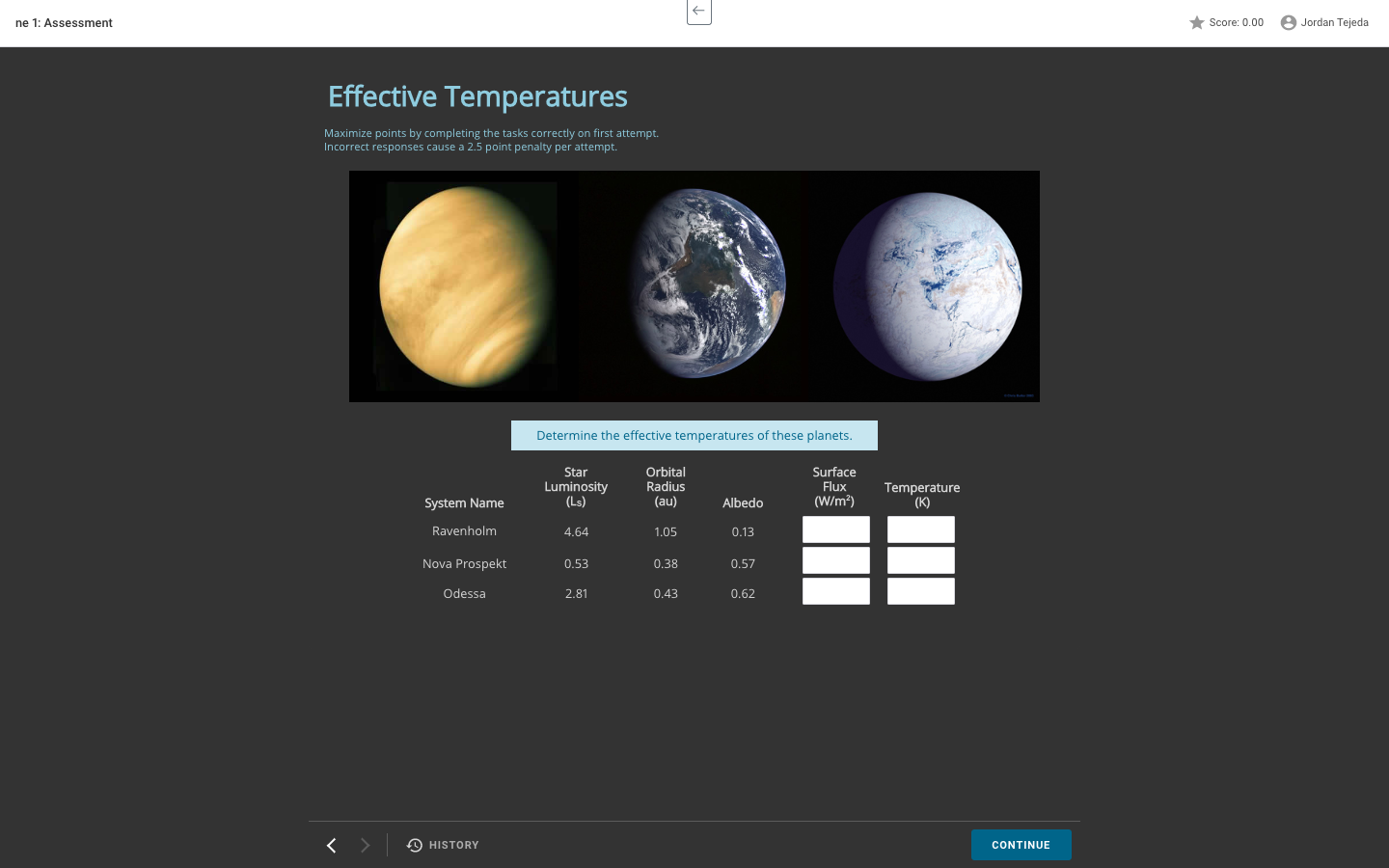 Solved ne 1: Assessment Effective Temperatures Maximize | Chegg.com