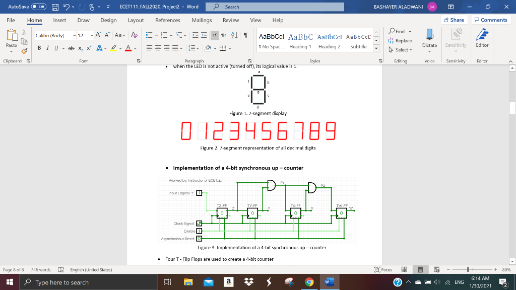 Solved AutoSave OOH ECET111_FALL2020_Project2 - Word Search | Chegg.com