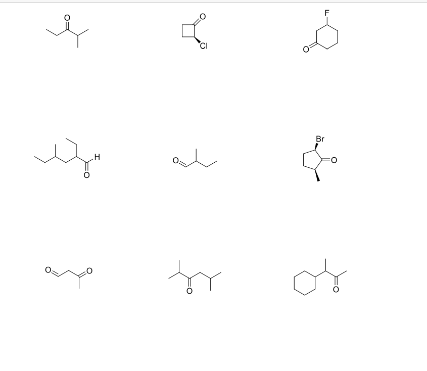 Solved Naming Carbonyls Give the full IUPAC name for | Chegg.com