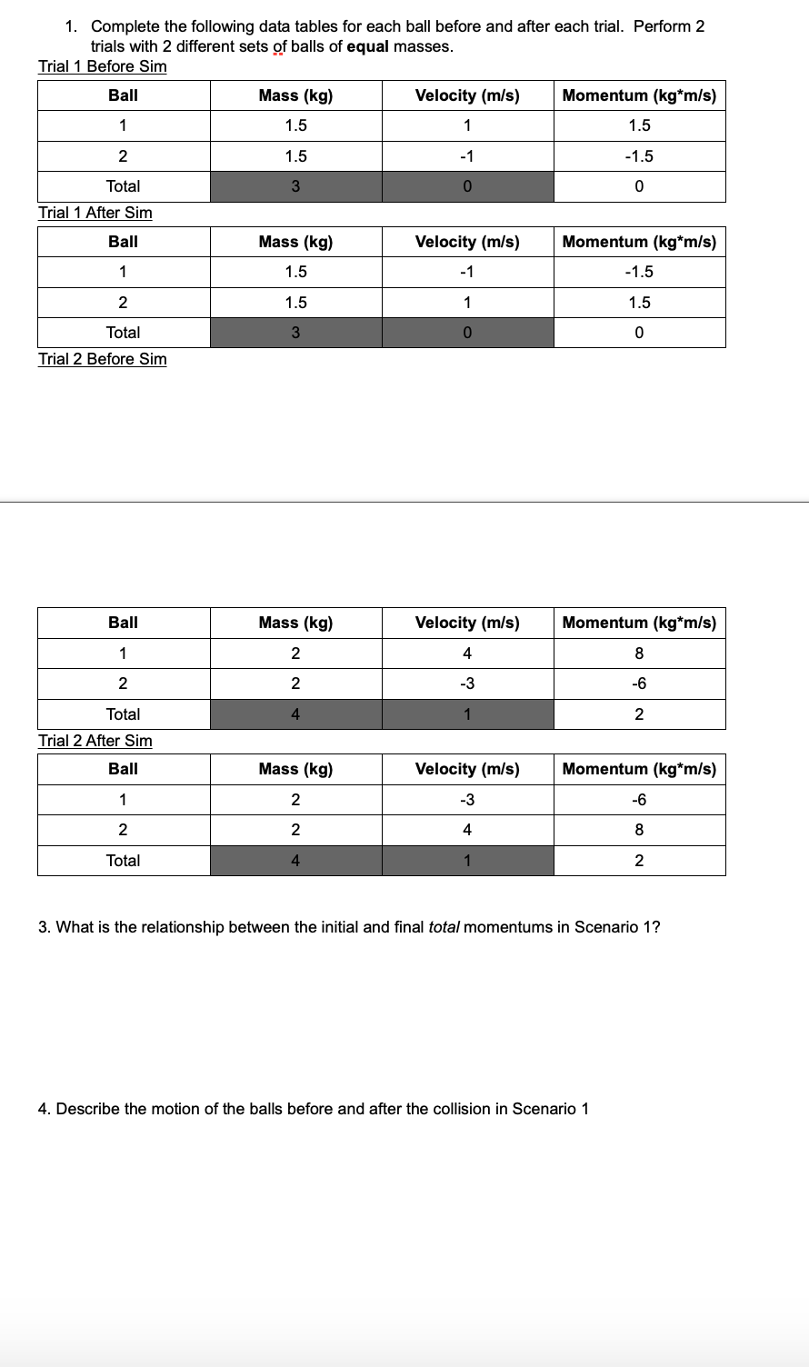 Solved please answer this quickly using the table. I will | Chegg.com