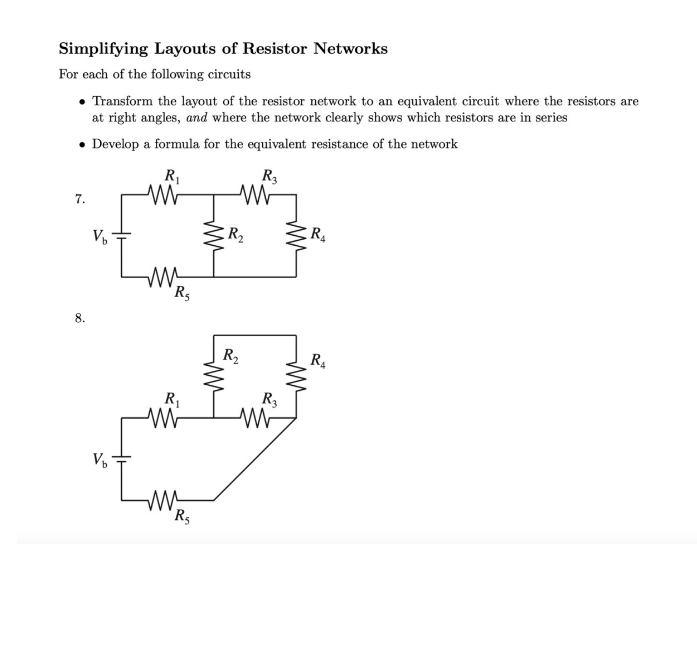 Solved Refer to the document, "DC Circuits practice | Chegg.com