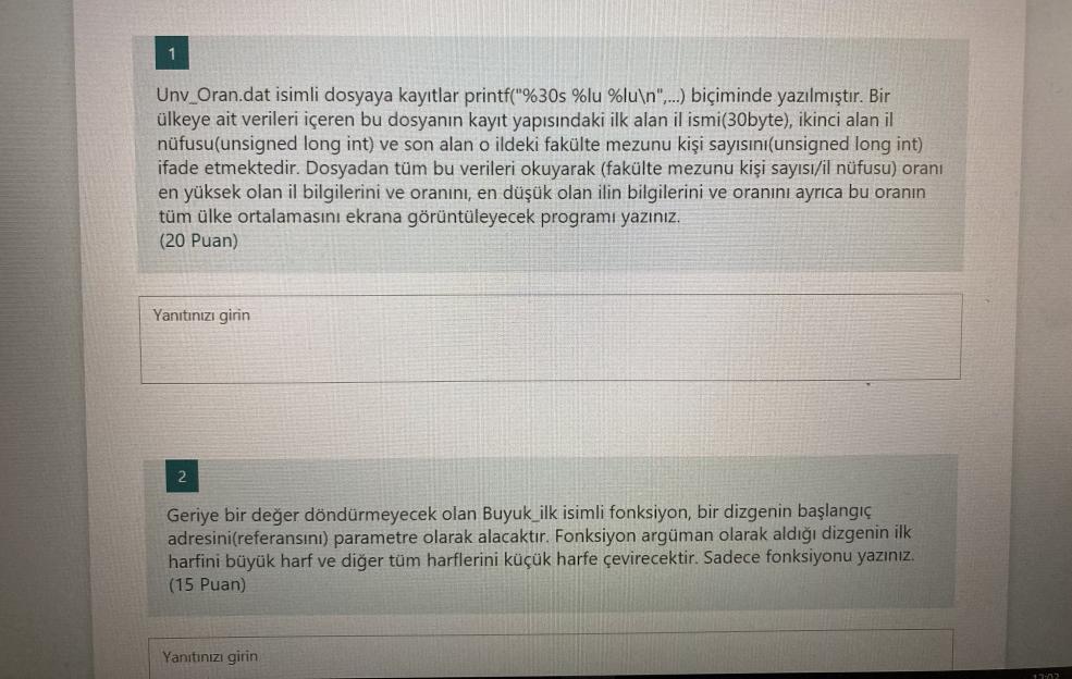 Solved I need help this these C programming questions. | Chegg.com