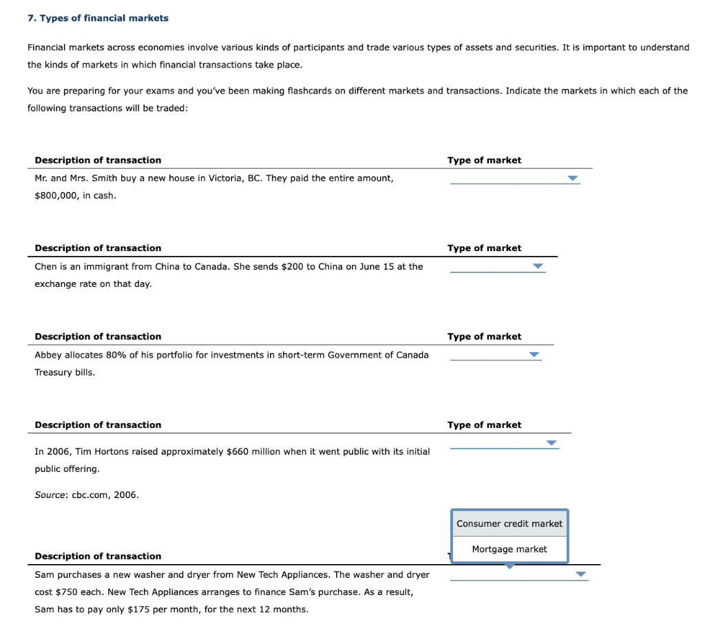 Solved options for the first blank: Physical asset | Chegg.com