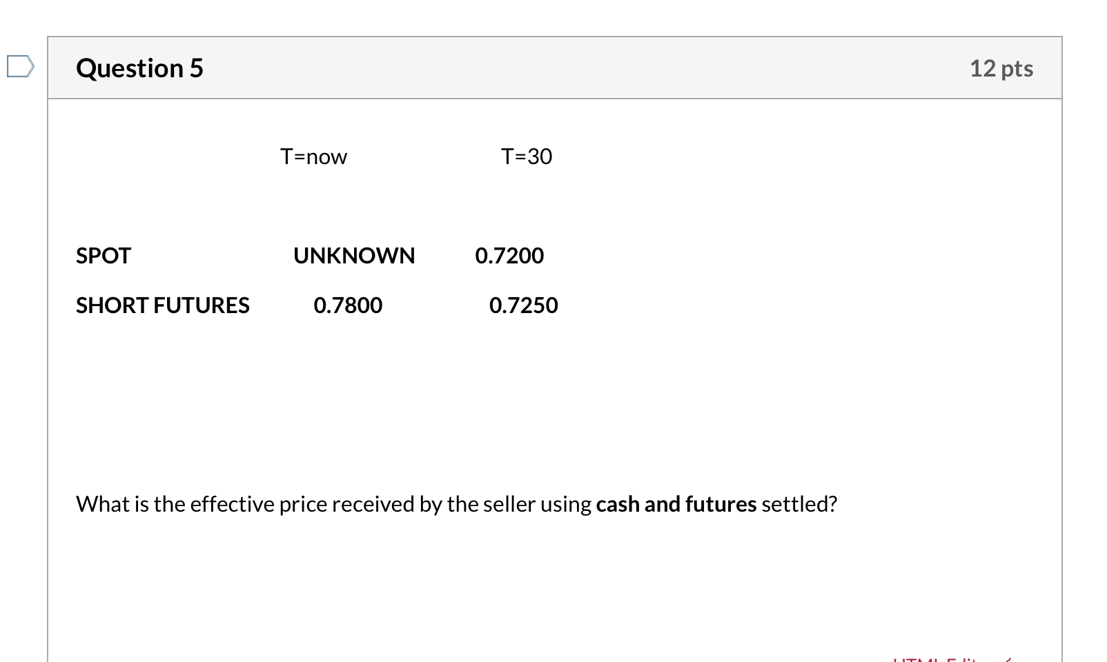 Solved Question 3 30 pts Why do we need normal contango and | Chegg.com