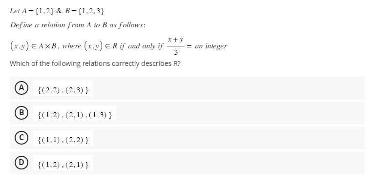 Solved Which of the following represents the set builder | Chegg.com