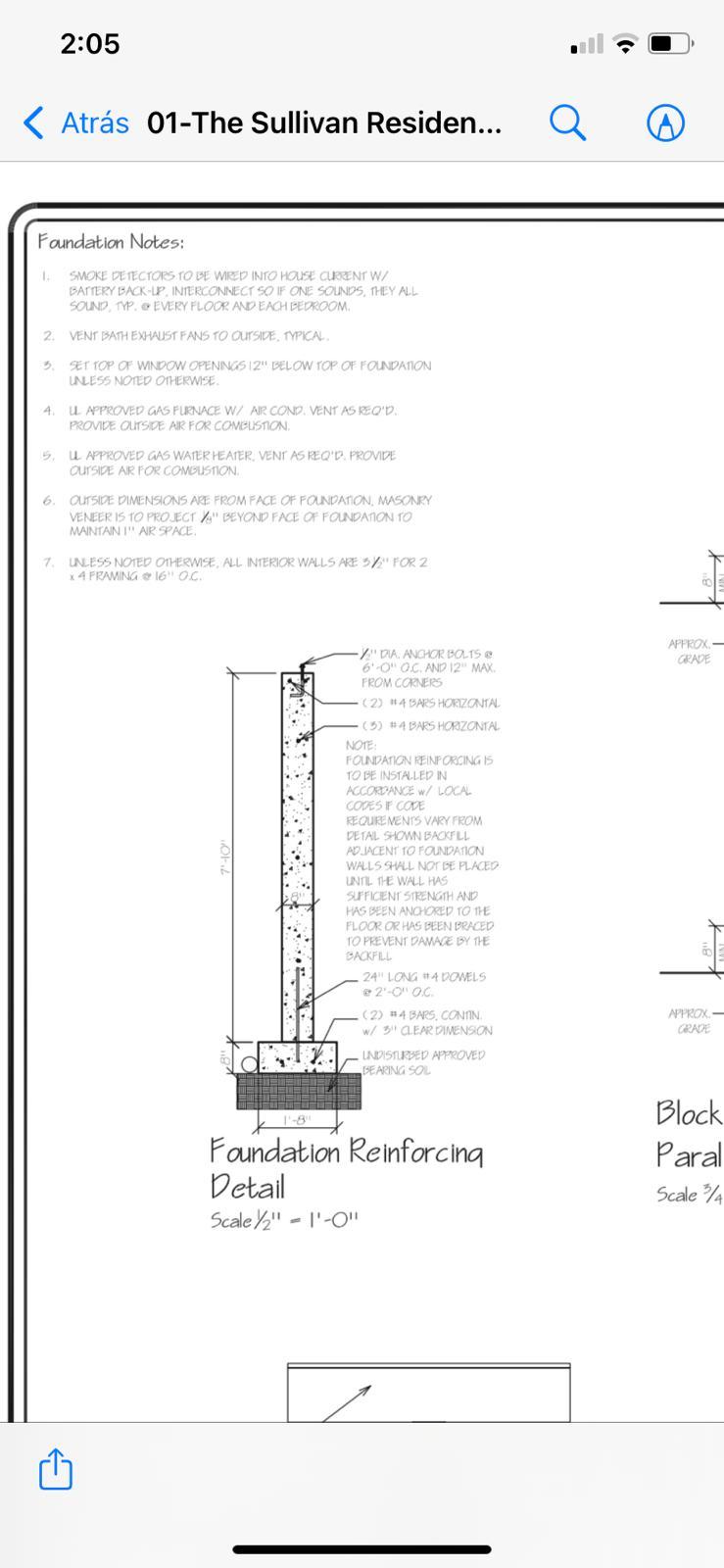 Solved 7 7' −10 " high ×8′′ wide with 2#4 bars horizontal at | Chegg.com