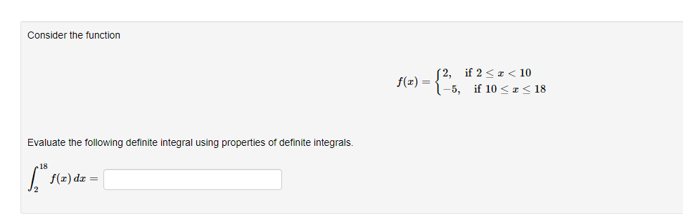 Solved Consider the function f(x)={2, if 2≤x