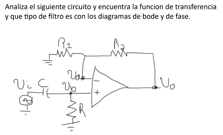 Solved Analiza el siguiente circuito y encuentra la funcion | Chegg.com
