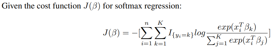 Given the above cost function, Add L2 Penalty to the | Chegg.com
