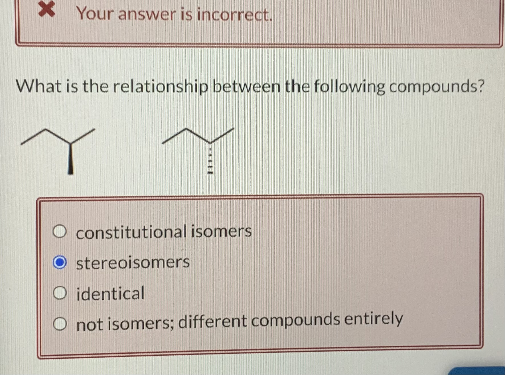 Solved Your answer is incorrect. What is the relationship | Chegg.com