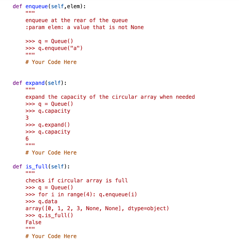 Solved Python 3 defining a Class - Lots of screenshots | Chegg.com