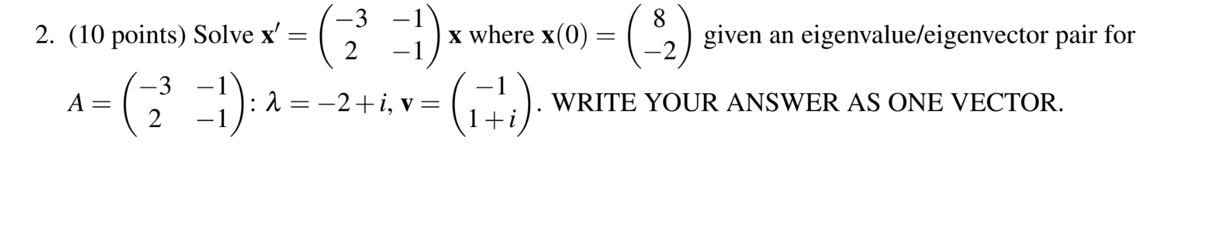 Solved 18 1 3 1 2 10 Points Solve X X Where X 0