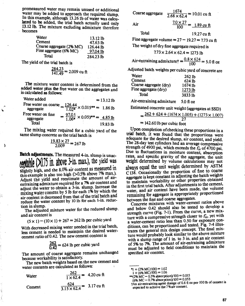 Solved use (absolute volume method) on page 85 to calculate | Chegg.com