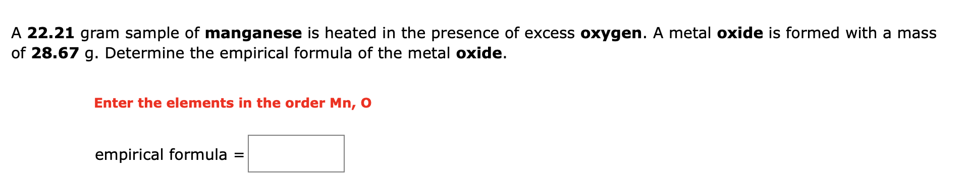 Solved A 44.02 gram sample of cobalt is heated in the | Chegg.com