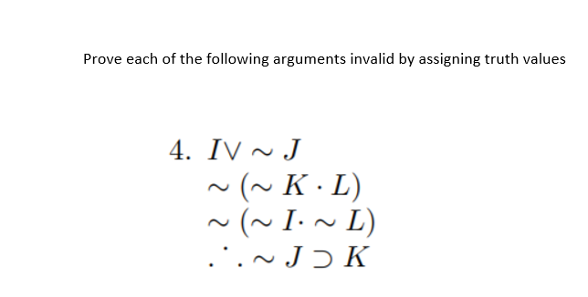 Solved Prove each of the following arguments invalid by | Chegg.com