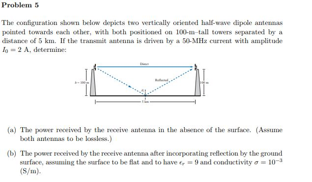 Solved Problem 5 The configuration shown below depicts two | Chegg.com