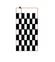 Python Code: Draw a chessboard AS A PATTERN based on | Chegg.com