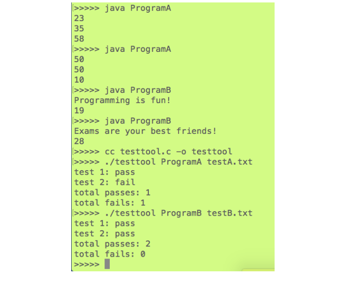 Solved Use unnamed pipe to implement a simple test tool in | Chegg.com