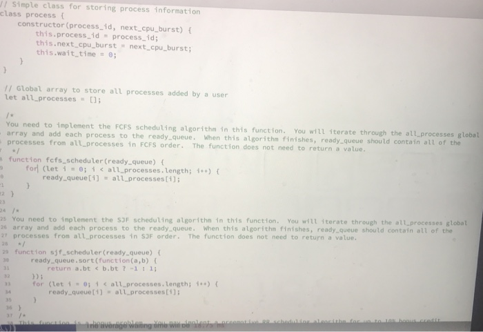 Solved This code is in javascript. I need help in | Chegg.com