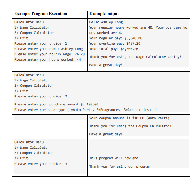 Solved CSCI 140/L Java Project: Menu-Driven System Part A | Chegg.com