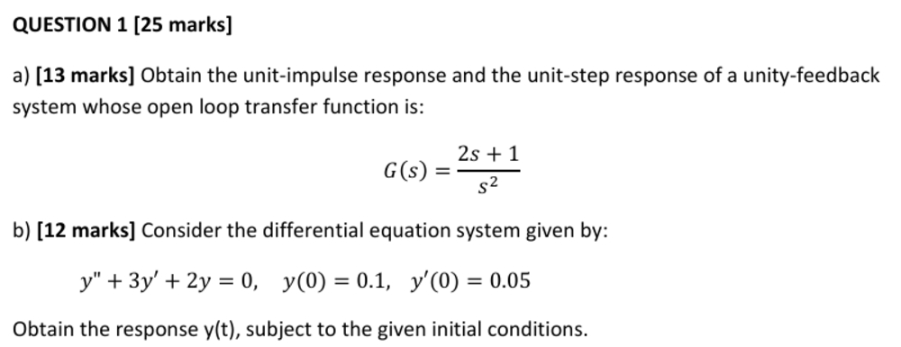 Solved QUESTION 1 [25 | Chegg.com