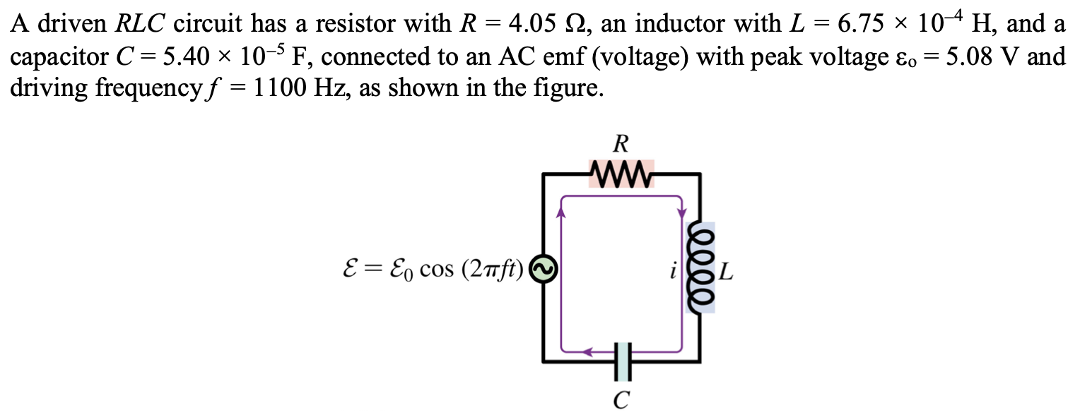Solved a) In order to achieve resonance, what would the | Chegg.com