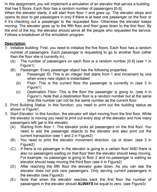 In this assignment, you will implement a simulation | Chegg.com