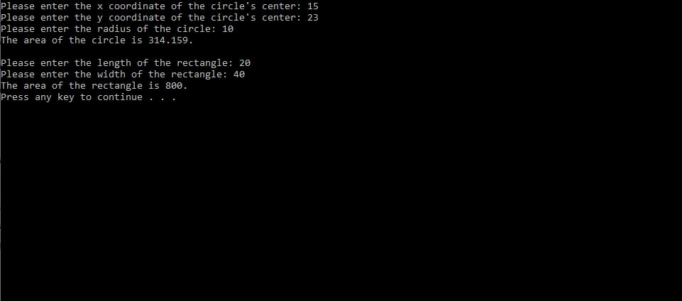 Solved Define A Pure Abstract Base Class Called Basicshape